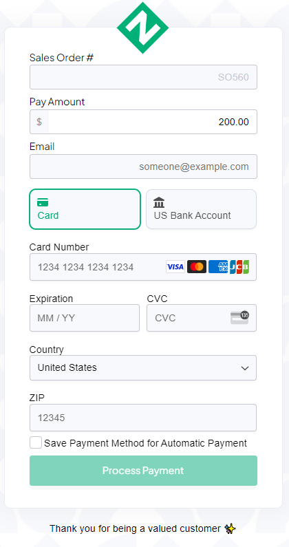 Payment Pages – ZonePayments Knowledge Base