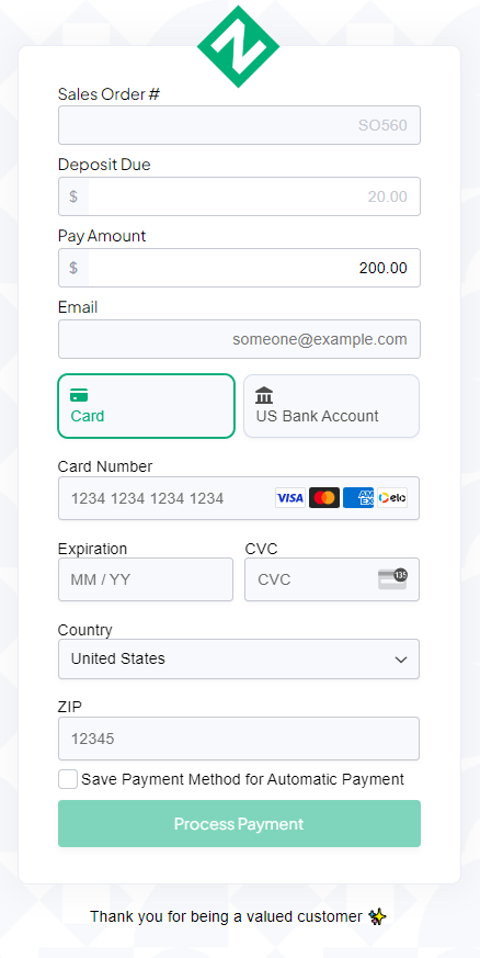 Payment Pages – ZonePayments Knowledge Base