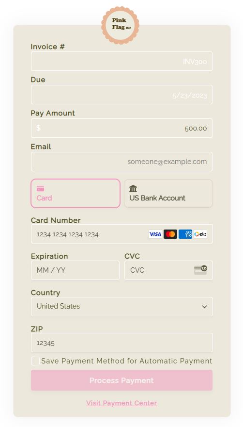 Custom Payment Page Themes – ZonePayments Knowledge Base